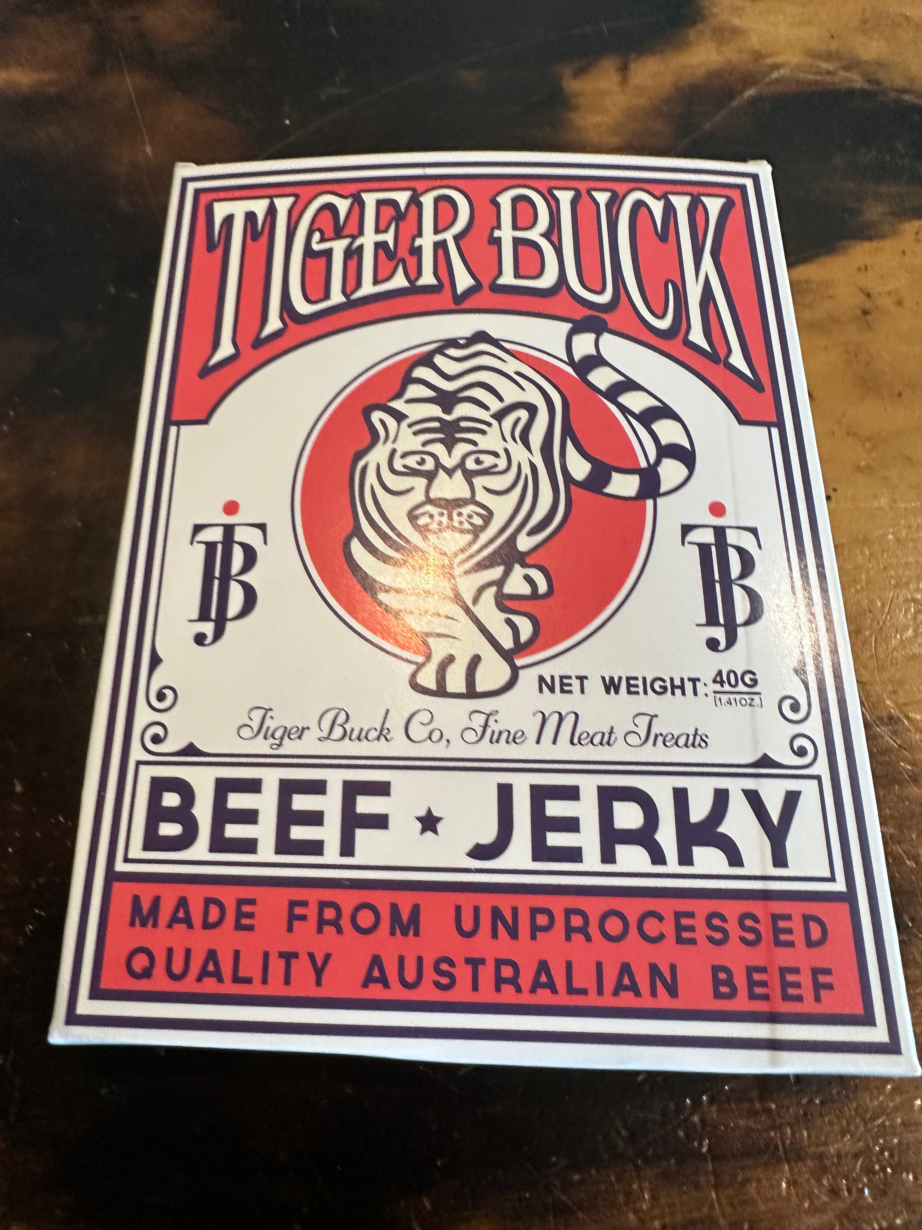 Tiger Buck Beef Jerky – Molong Stores