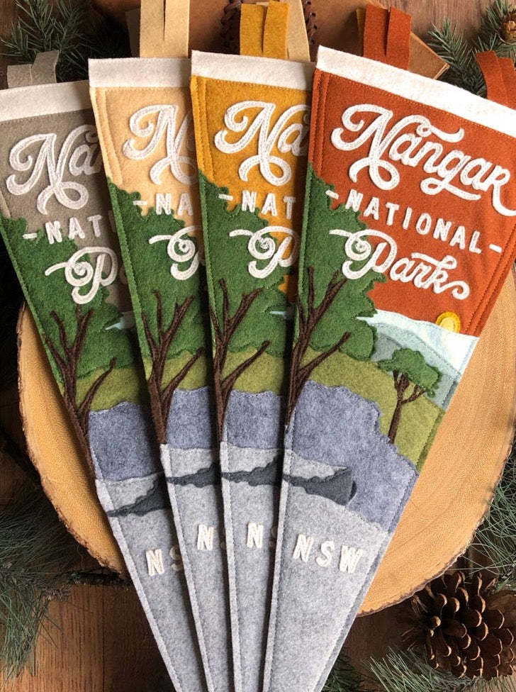 Nangar National Park Felt Pennant – Molong Stores